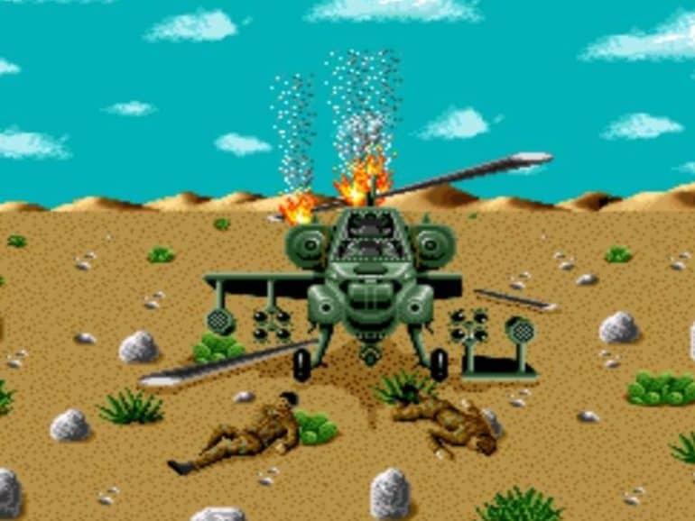 Desert Strike (1992) Megadrive Retro Review | Retroheadz.com