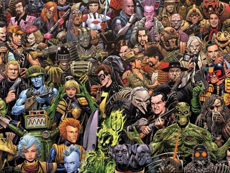2000AD And Its Continuing Influence on Comic Book Fans - Retroheadz.com