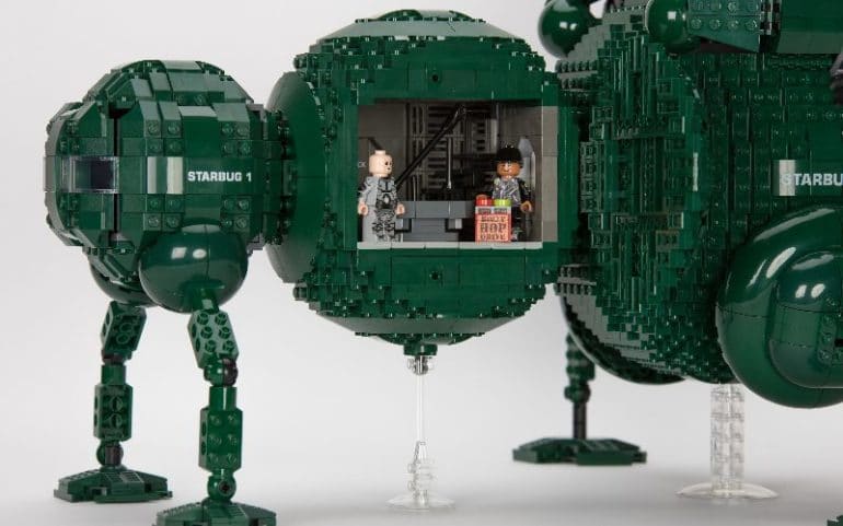 Red Dwarf Starbug Lego Takes Flight | Retroheadz.com
